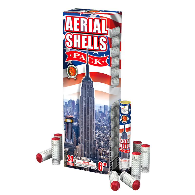 DAS602 AERIAL SHELLS PACK 6 INCHES CANISTER SHELLS FIREWORKS, FIREWORKS ...