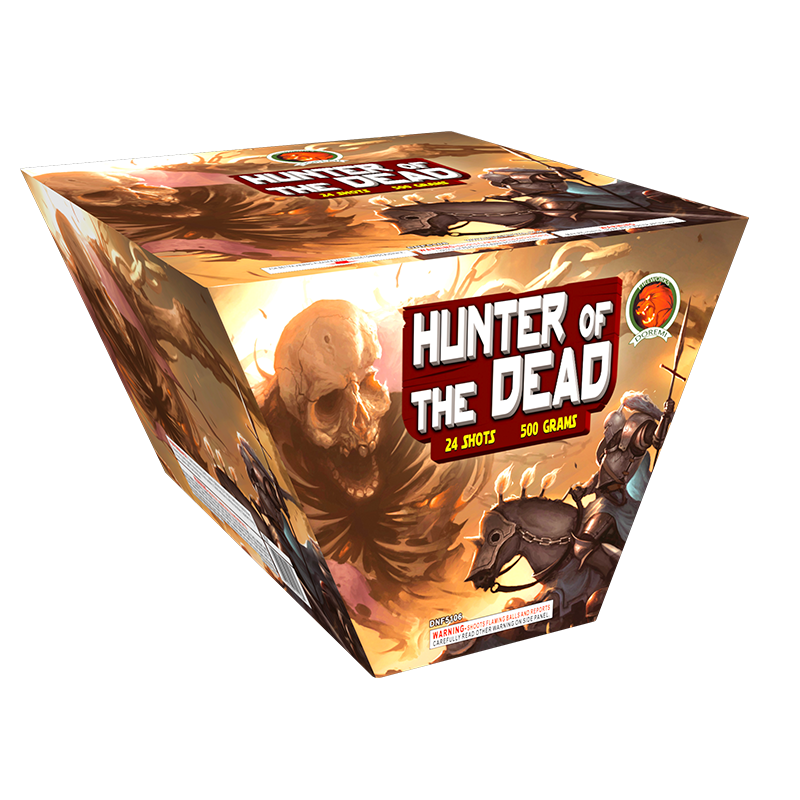 DNF5106 HUNTER OF THE DEAD 24 SHOTS CAKE FIREWORKS, CONSUMER FIREWORKS ...