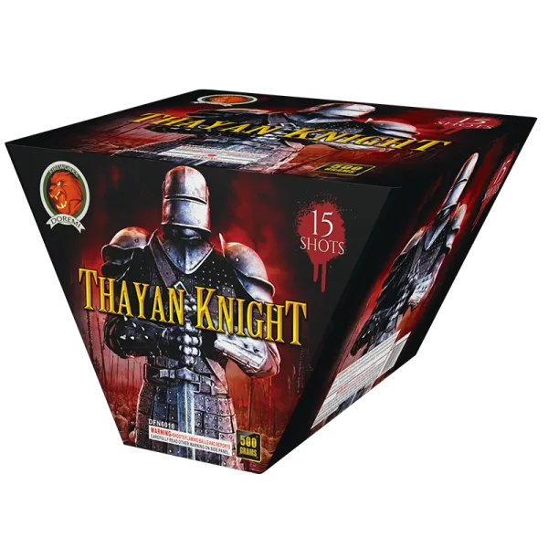 DFN6018 THAYAN KNIGHT 15 SHOTS FAN CAKE FIREWORKS