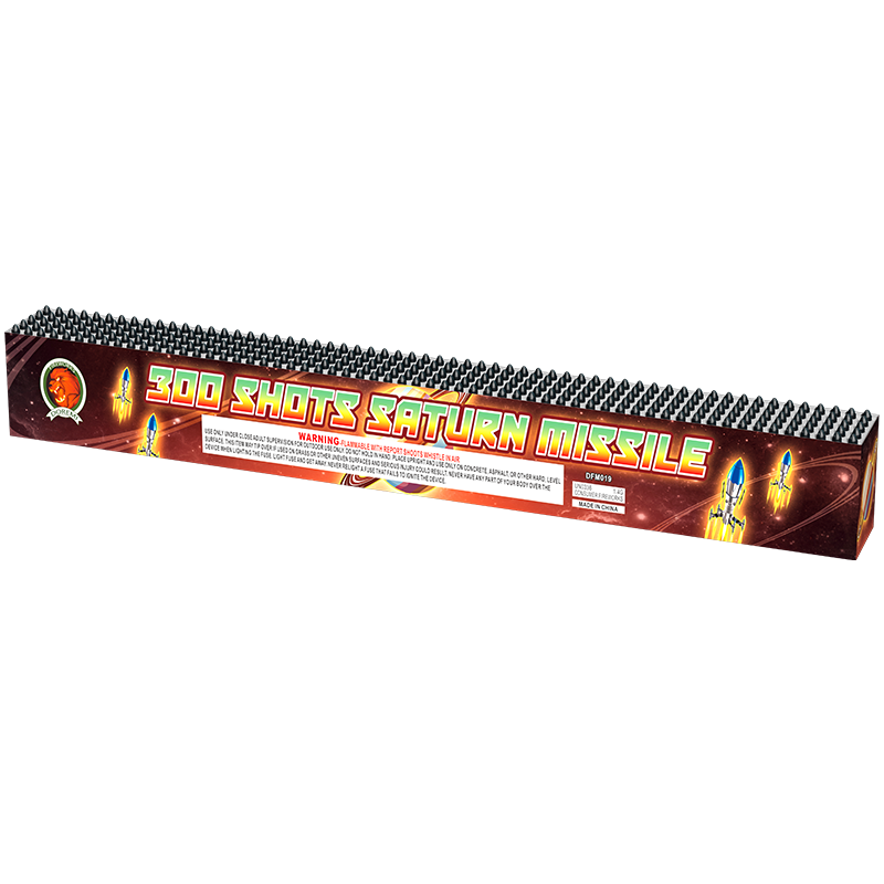 DFM019 300 SHOTS SATURN MISSILE FIREWORKS, CHINA FIREWORKS, FIREWORKS ...