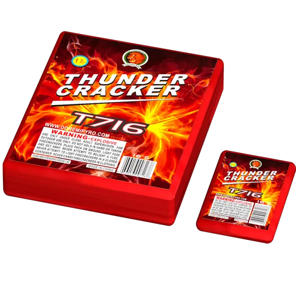 T716 THUNDER CRACKER FIREWORKS, FIRECRACKERS, CHINA FIRECRACKERS