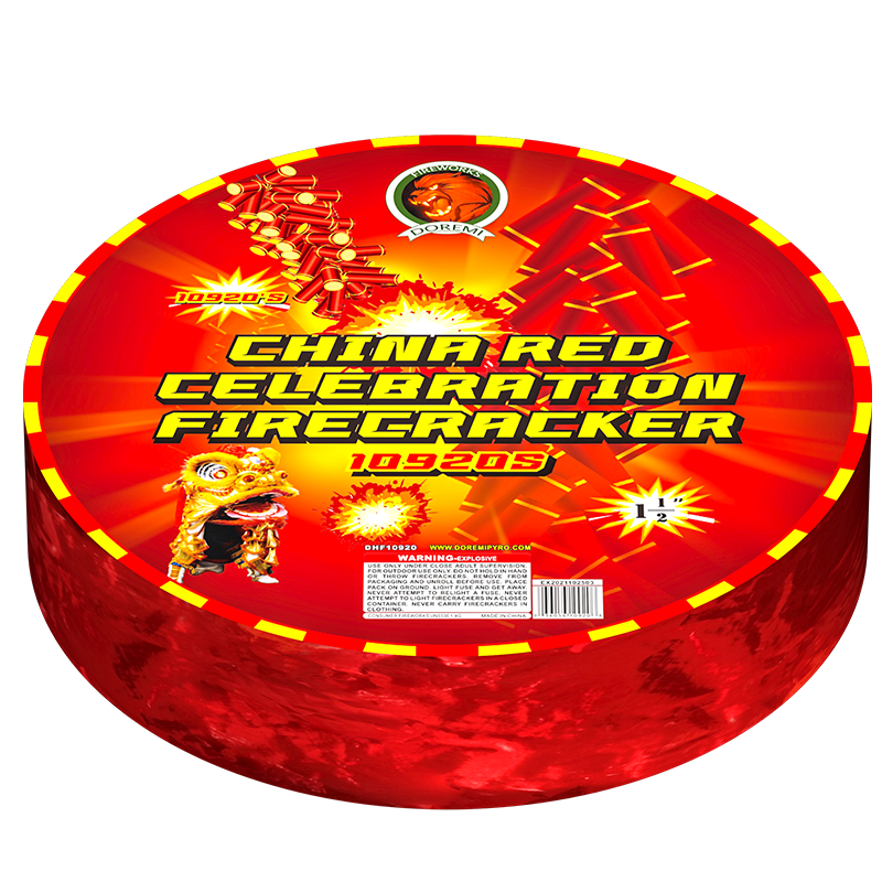DHF10920 CHINA RED CELEBRATION FIRECRACKER 10920S FIREWORKS ...