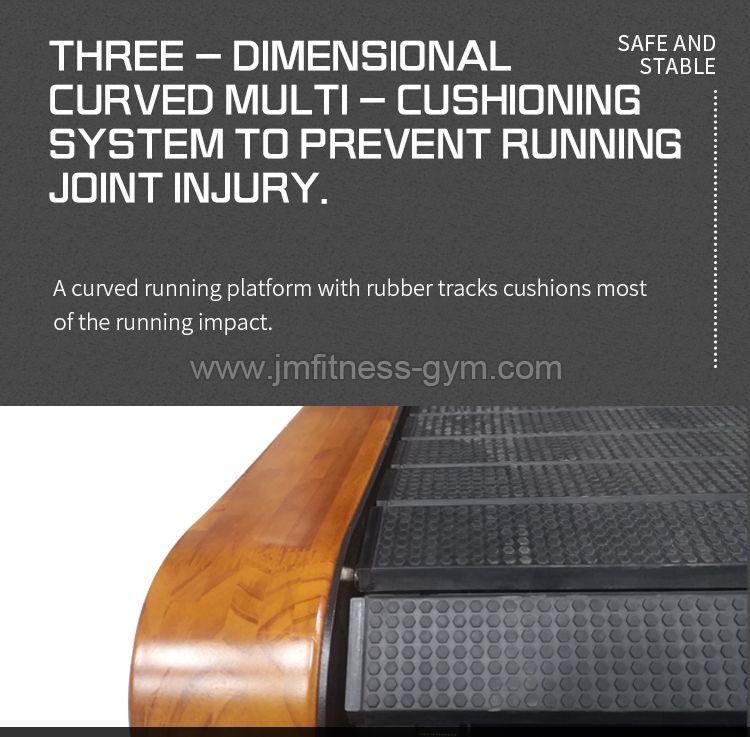 Wooden Curved Treadmill