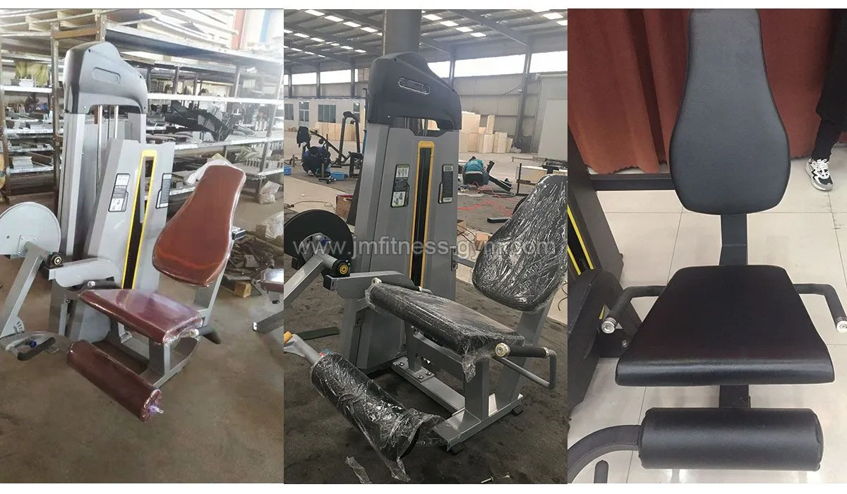 Commercial gym leg extension