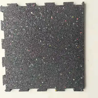 Interlocking rubber tiles from JM fitness