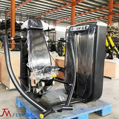 Commercial gym fitness pin loaded chest press