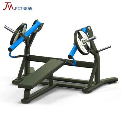 plate loaded hprizontal chest press machine