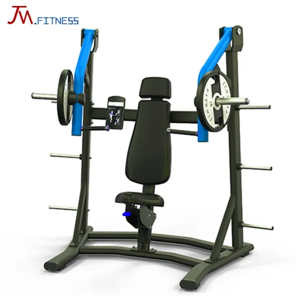Commercial grade gym equipment incline chest press machine