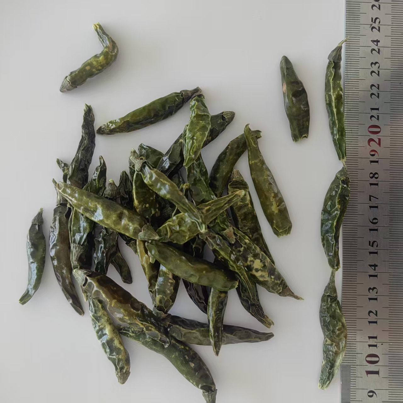 green chilli&green pepper