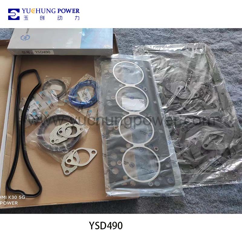 engine overhaul kit list for YSD490