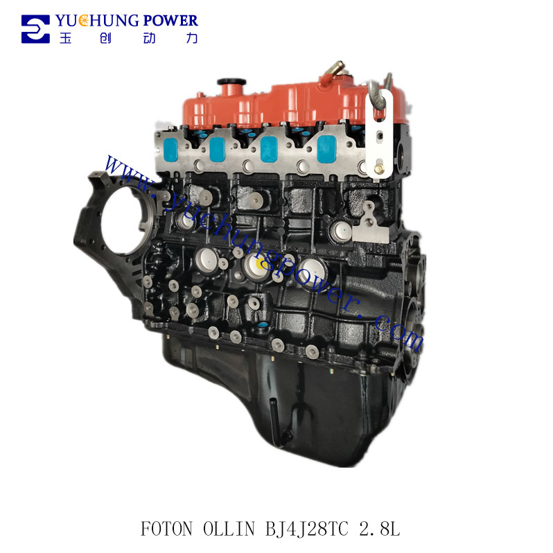 Long Block Components FOTON OLLIN BJ4J28TC 2.8L