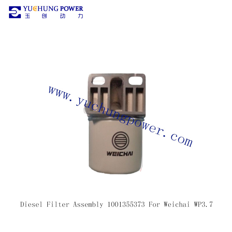 Diesel Filter Assembly 1001355373 For Weichai WP3.7