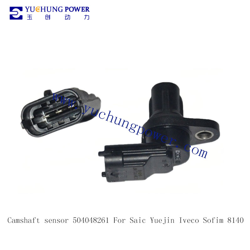 Camshaft sensor 504048261 For Saic Yuejin Iveco Sofim 8140