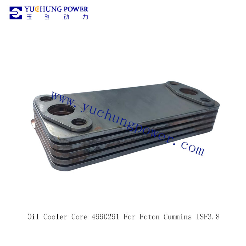 Oil Cooler Core 4990291 For Foton Cummins ISF3.8
