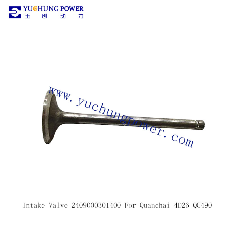 Intake Valve 2409000301400 For Quanchai 4D26 QC490