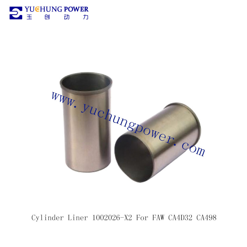 Cylinder Liner 1002026-X2 For FAW CA4D32 CA498