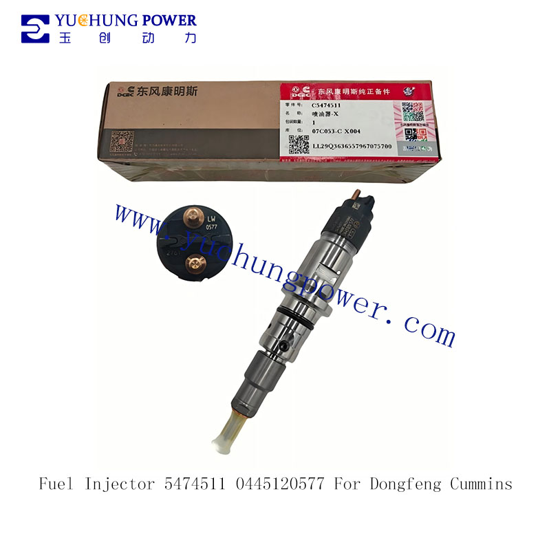 Fuel Injector 5474511 0445120577 For Dongfeng Cummins