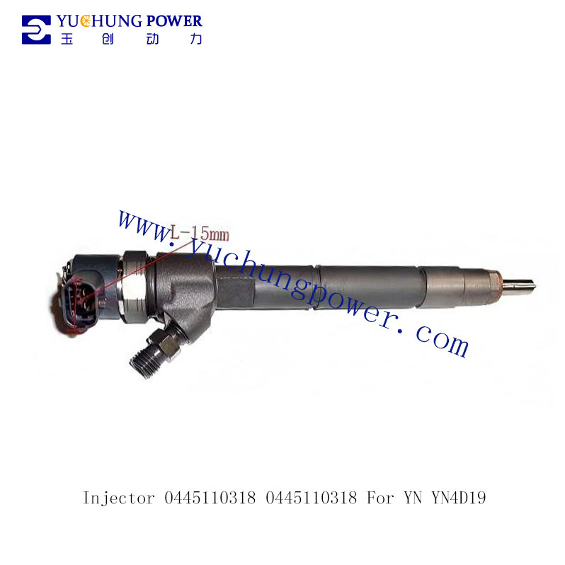 Injector 0445110318 0445110318 For YN YN4D19