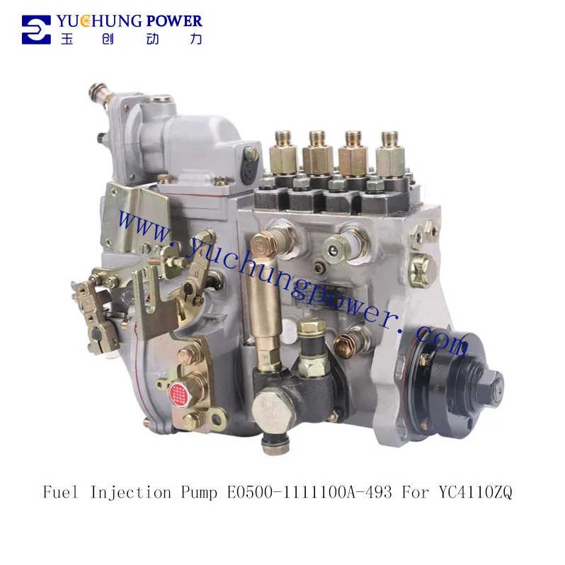 Fuel Injection Pump E0500-1111100A-493 For YC4110ZQ