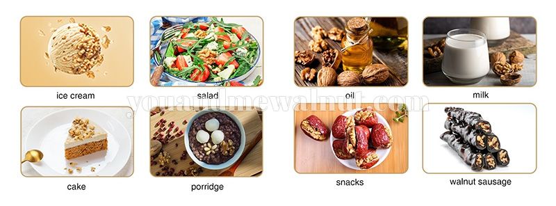 Quarters Walnut Kernels