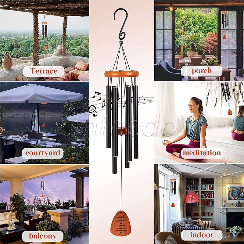 28/32 Inch Pet Sympathy Memorial Wind Chimes