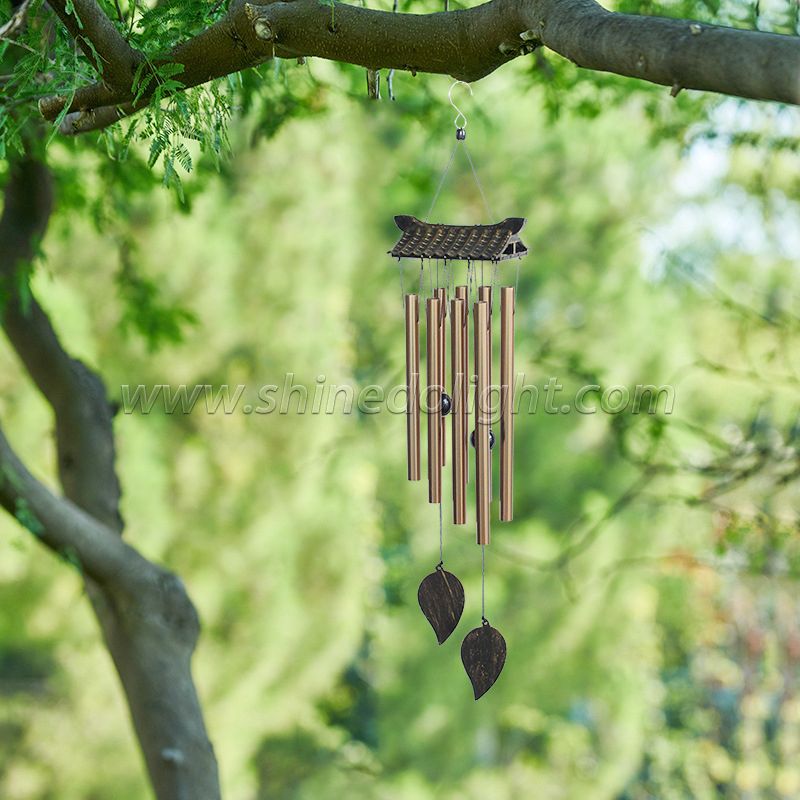 Roof Top Wind Chimes with 8 Tubes