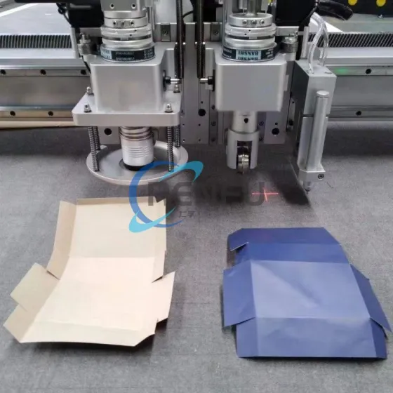 Automatic leather cutting machine