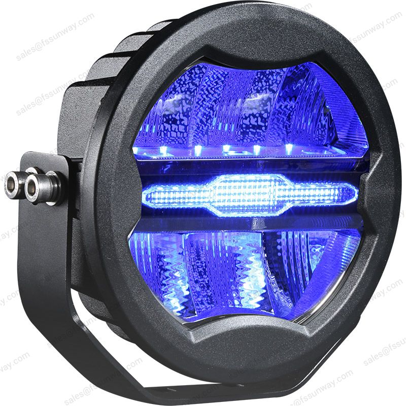 7 Inch Round Driving Light with Glow Park Light ,7 inch led driving lights