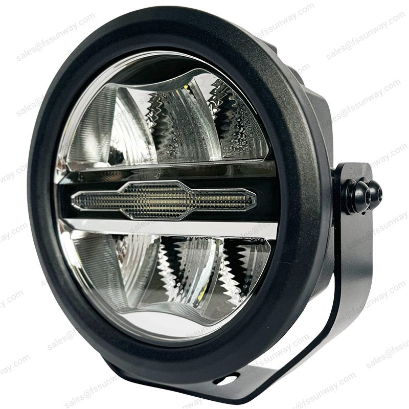 7 Inch Round Driving Light with Glow Park Light ,7 inch led driving lights