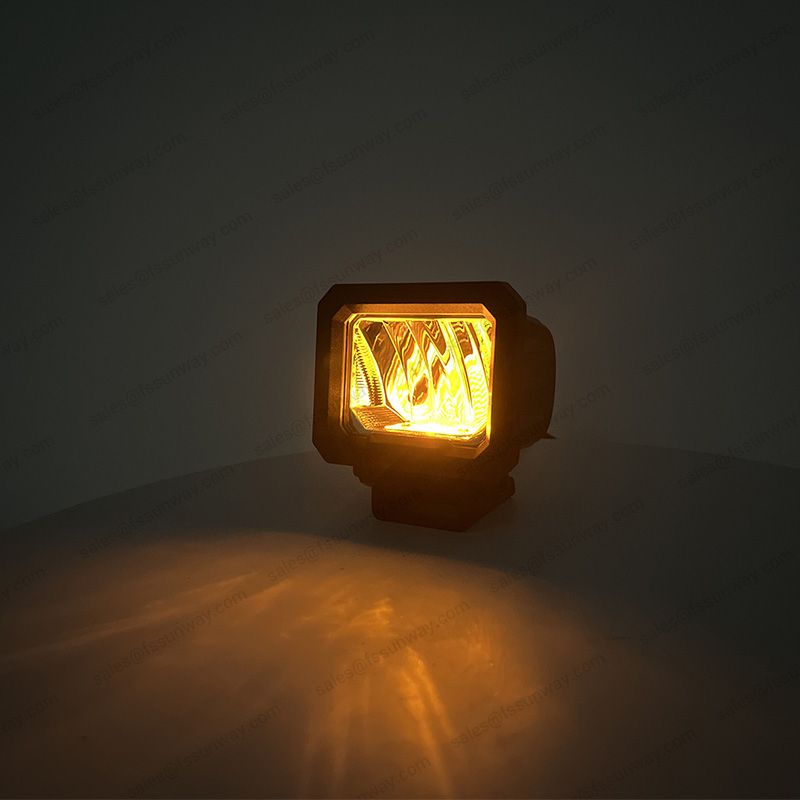 rectangular led driving lights,rectangular driving light with glow park ...