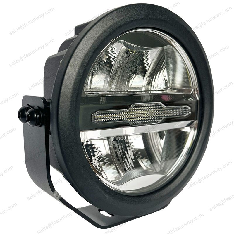 7 Inch Round Driving Light with Glow Park Light ,7 inch led driving lights