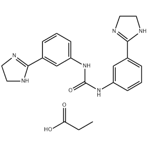 Imidocarb dipropionate 55750-06-6