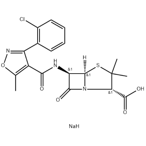 cloxacillin sodium salt 642-78-4