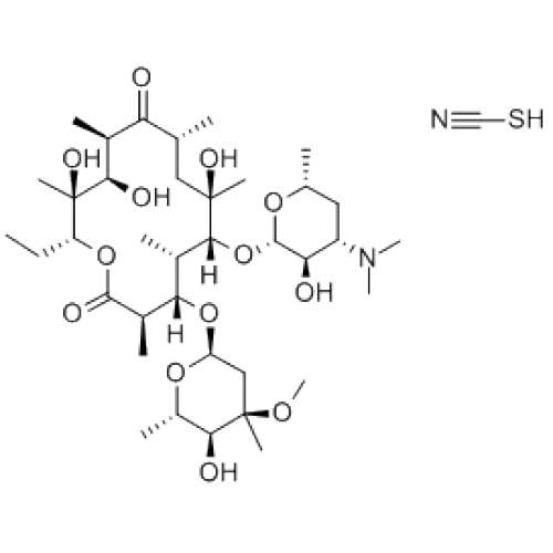 Erythromycin thiocyanate 7704-67-8