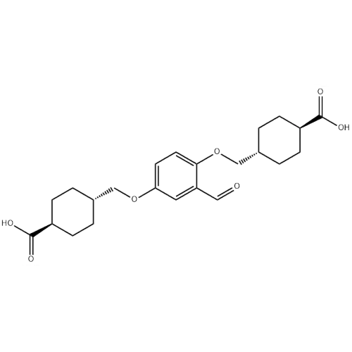 4,4'-[(2-formy-1,4-phenylene)bis(oxymethylene)]bis-cyclohexane ...