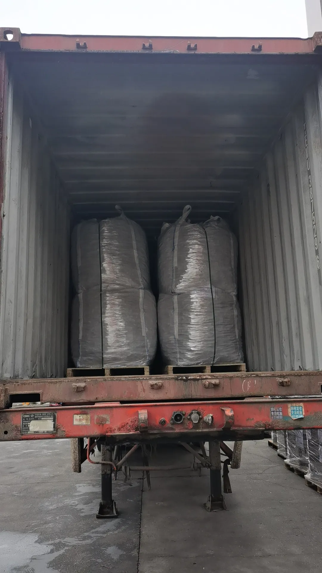 38mm Metal Pall Ring Internal Packing Container Loading