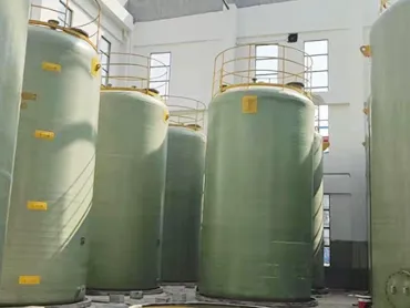 The advantages and applications of FRP vertical storage tanks