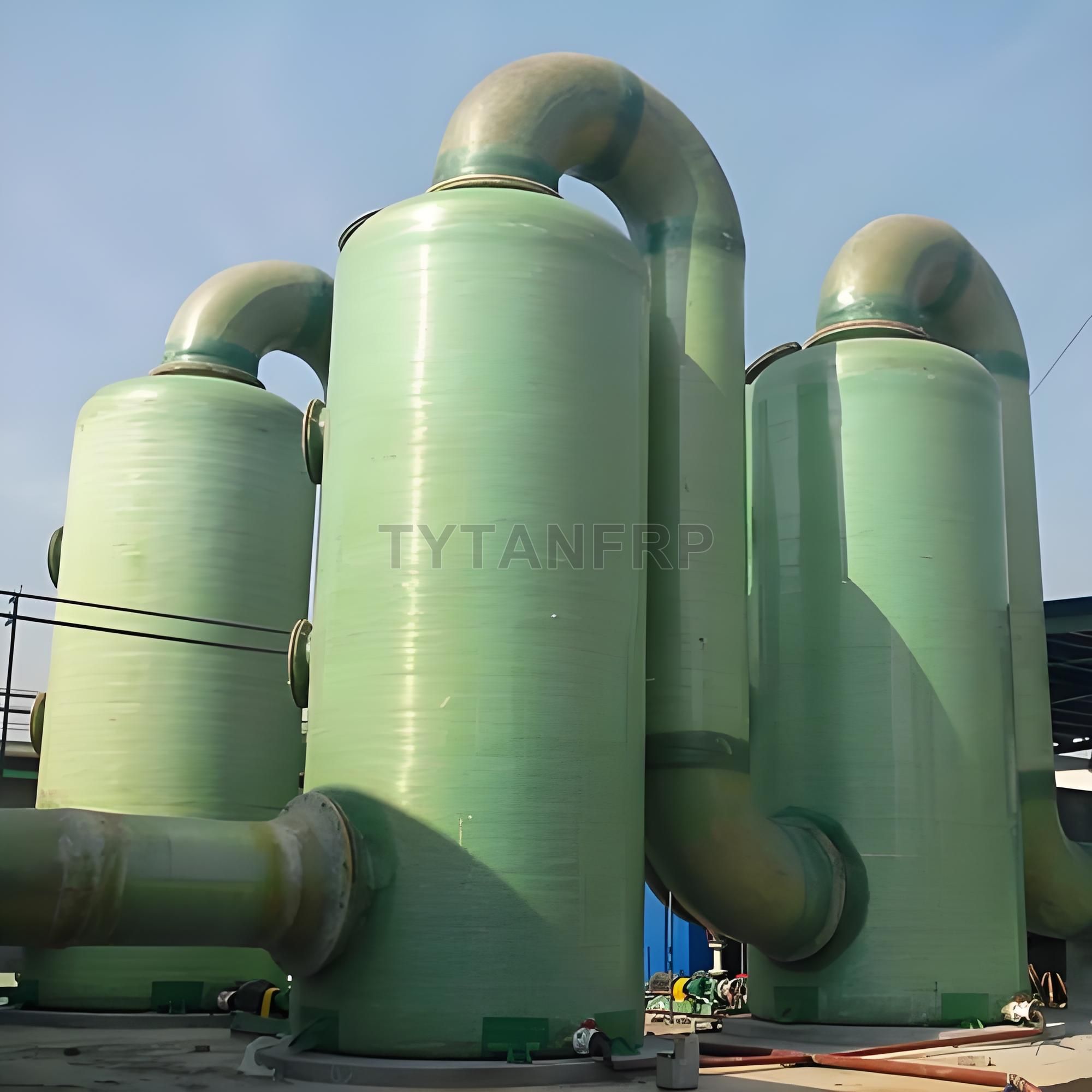 FRP absorption tower /FRP purification tower manufacturer