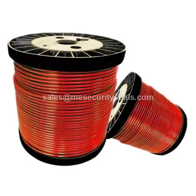 ISO certification 7*7 steel wire rope