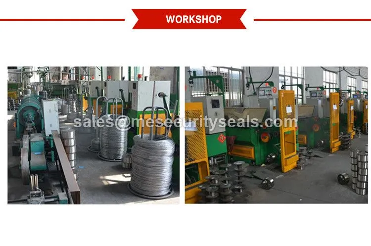 ISO certification 7*7 steel wire rope