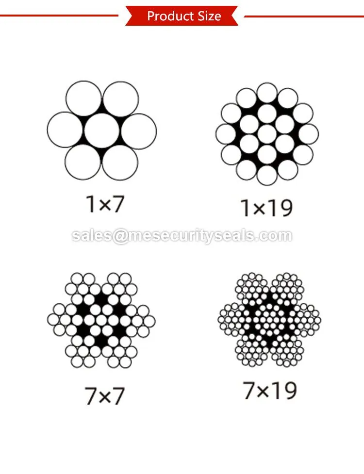 316 High Tension Stainless Steel Wire Rope