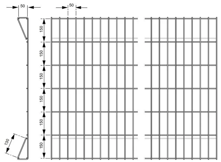 Roll Top Fence Panels, Roll Top Fencing, Roll Top Mesh Fencing