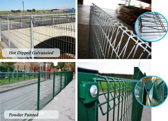 Roll Top Fence Panels, Roll Top Fencing, Roll Top Mesh Fencing