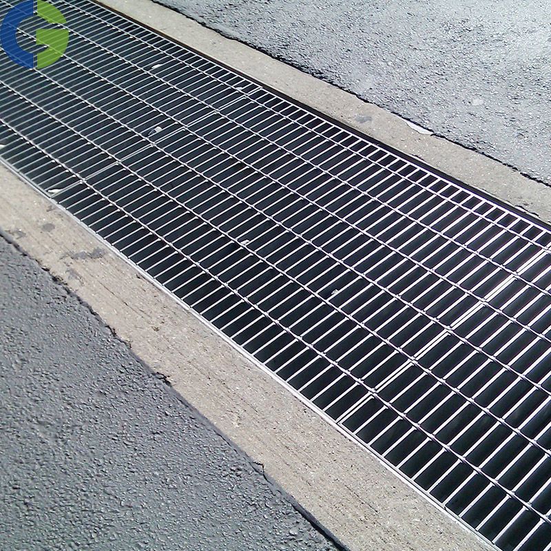 Platform Steel Grating, Stair Treads Steel Grating, Drainage Cover