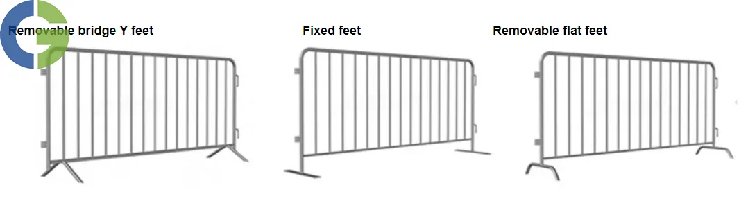 Pedestrian security barrier, crowd control barrier, Traffic Barriers