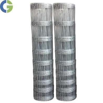 Galvanized sheep fence, field fence