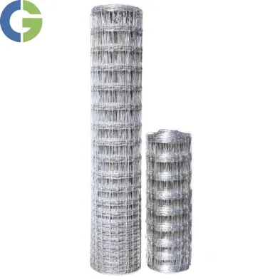 Galvanized sheep fence, field fence