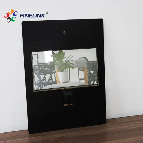 32" capacitive mirror touch screen for waterproof smart home displays