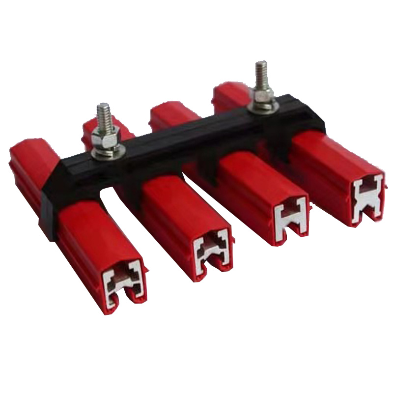 3P 4P 6P 90m Copper Busbar System Used In Crane Power System