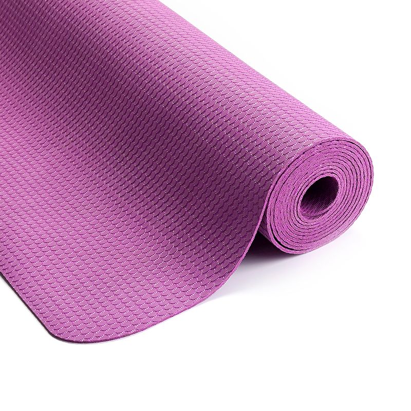 Wholesale Grid Rubber Foldable Yoga Mat